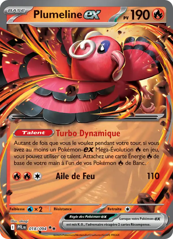 Carte Plumeline-ex PFL 018 - Prix et infos - Flammes Fantasmagoriques